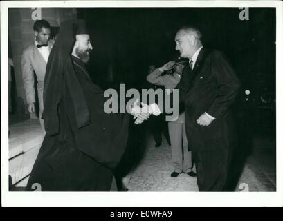 President Lyndon Johnson shows the press his gall bladder surgery scars ...