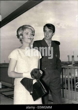 Sep. 11, 1962 - Jean Seberg and Philippe Forquet in ''In the French ...