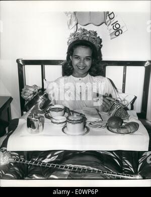 MISS WORLD 1963: Carole Joan Crawford, 20 year old Miss Jamaica, after ...