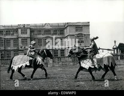 May 05, 1964 - Jousting - Down In Somerset.. Lances And ''Coshes ...