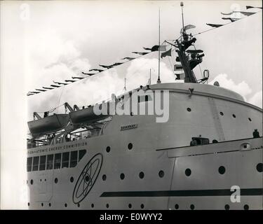 Jul. 07, 1964 - ''Savanah'' - the world's first atomic powered merchant ...