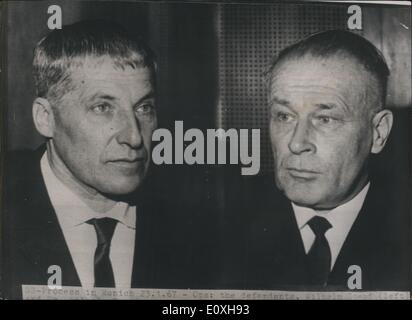 Wilhelm Zoepf and Dr. Wilhelm Harster during their trial Stock Photo ...