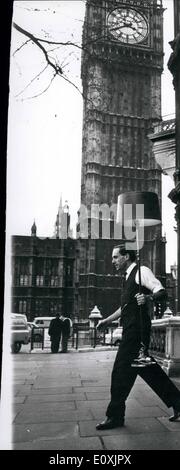 Jeremy Thorpe in his office at Westminster, Houses of Parliament ...