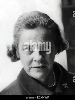 June 21, 1967 - Paris, France - Writer, Novelist MARY MCCARTHY in her ...