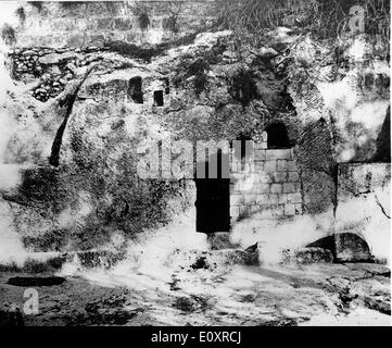 Gordon's Calvary / The Garden Tomb Stock Photo - Alamy