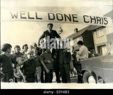 Chris Finnegan, a middleweight boxer who won a gold medal in the 1968 ...