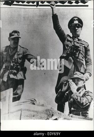 ERWIN ROMMEL General field marshal (front left) with Afrika Korps in ...