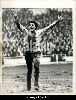 Mar. 03, 1969 - League cup final at Wembley Arsenal v Swindon Town: The ...