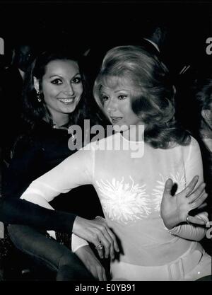 Oct. 10, 1969 - Gala Performance at Sistina Theater for the Prize ...