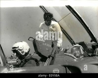 Mr. Brian Trubshaw, chief Concorde test pilot photographed in the ...