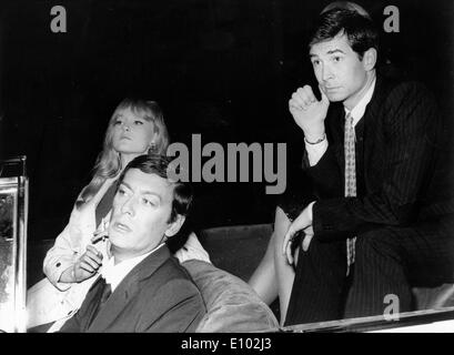 Anthony Perkins and Christa Lang co-star in film Stock Photo - Alamy