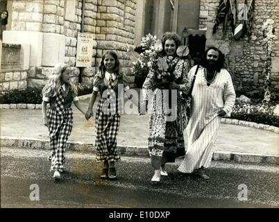 Jul. 24, 1972 - Here is the Greek singer Demis Roussos with comedian ...