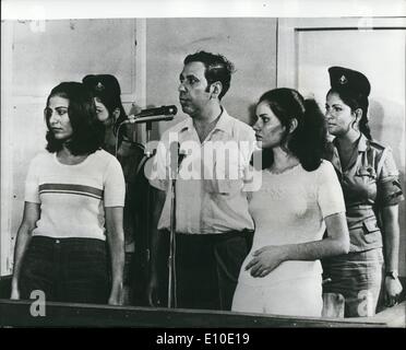 Aug. 08, 1972 - Skyjack girls on trial in Israel: The trial began ...