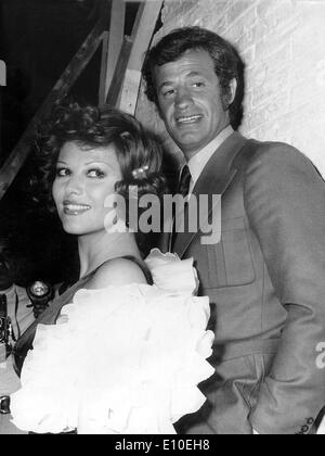 Jean-Paul Belmondo, French film actor, during the Mar del Plata Film ...