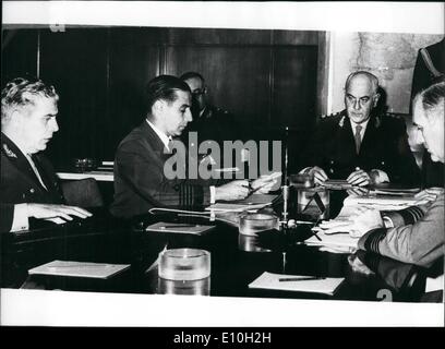 Former Argentine President Juan Peron, with Nelida (Nelly) Rivas, in ...
