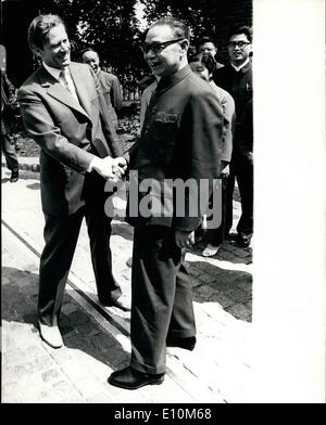 Jun. 06, 1973 - State Visit of Nicolae Ceausescu in Bonn: The Rumanian ...