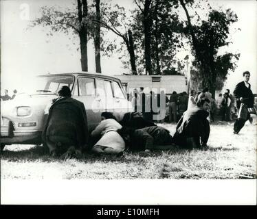 Former Argentine President Juan Peron, with Nelida (Nelly) Rivas, in ...