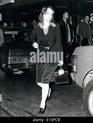 Nov. 11, 1973 - Prince Charles and Lady Jane Wellesley arrive back from ...