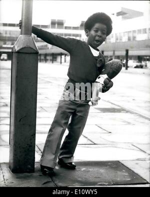 May 05, 1974 - Five Year Old Superstar in London. Pop star and actor ...