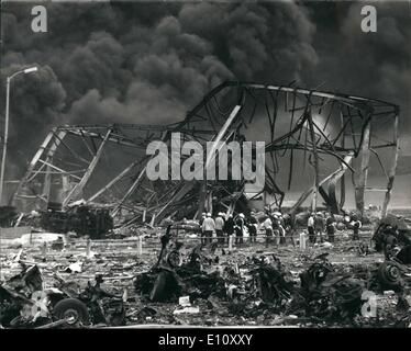 The Nypro Chemical Plant explosion at Flixborough Lincolnshire June ...
