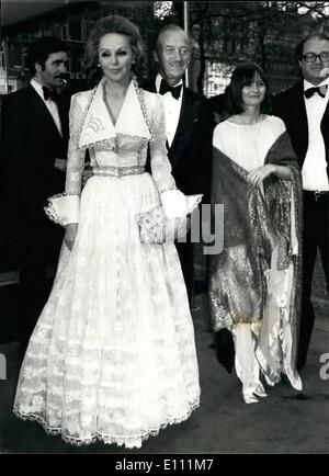 Film Actor David Niven, and his wife Hjordis arrived in London from ...