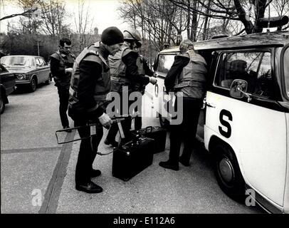 Apr. 28, 1975 - Terrorists stormed the West German Embassy in Stockholm ...