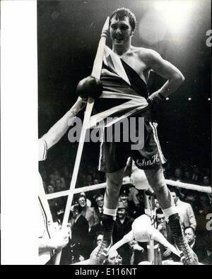 Mar. 03, 1976 - John H. Stacey and his opponent American Hedgemon Lewis ...