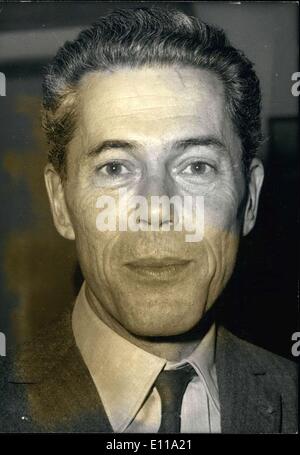 Jun. 01, 1976 - Nobel prize winner, Jacques Monod of Pasteur Institute ...