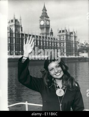 Nov. 11, 1976 - Contestants for the ''Miss World 1976'' Title in London ...