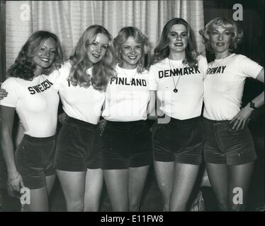 Nov. 11, 1977 - Miss World Contestants in London: many of the Miss ...