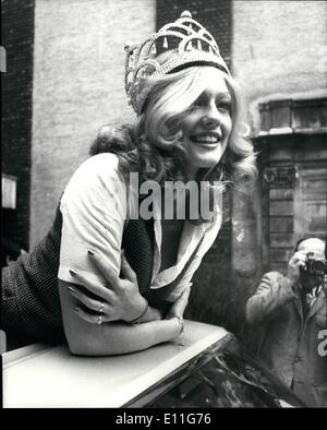 Miss World 1977 Mary Stävin,Sweden Stock Photo - Alamy