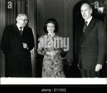 Dec. 12, 1977 - President Giscard d'Estaing and Prime Minister ...