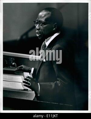 May 05, 1978 - Leopold Sedar Senghor, President Senegal UN Stock Photo ...