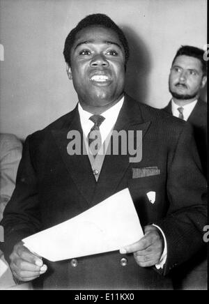 DAVID DACKO, first President of the Central African Republic, from 1960 ...