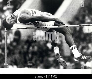 Jul. 07, 1980 - Moscow Olympics: Alan Wells wins 100m final. Photo ...