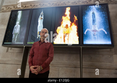 Video installation "Martyrs (Earth, Air, Fire, Water)" by American ...