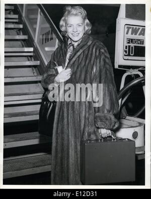 Dec. 19, 2011 - Idlewild Airport, New York, shapely Tybee Afra, dancer ...