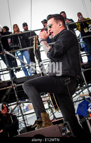 Canadian rock band 'Theory of a Deadman' performs live in concert at ...