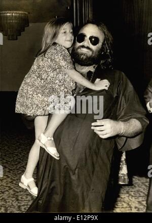 Feb. 24, 2012 - Greek Singer Dehis Roussos, his song 'The flowers' sold ...