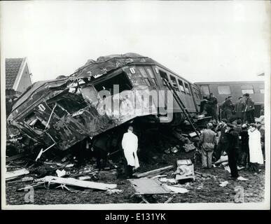Two trains collided head on Stock Photo - Alamy