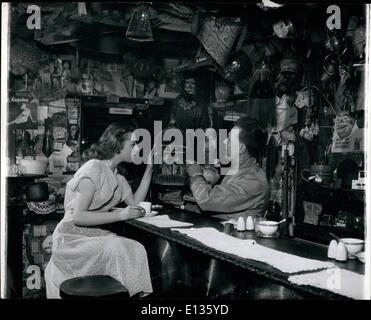 Feb. 28, 2012 - Shirley Burniston gets a shock when on lifts the dish ...