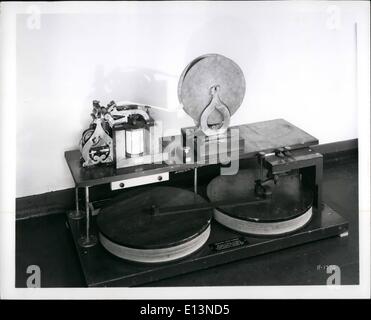 Morse telegraph key, first used in about 1844. This photograph is from ...