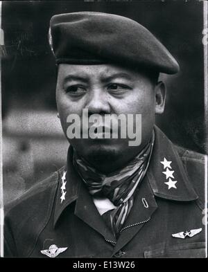 Mar. 27, 2012 - Military Junta Leaders Of South Vietnam. Photo shows ...