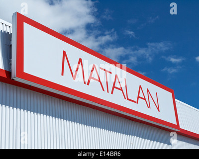 a matalan store sign, uk Stock Photo - Alamy