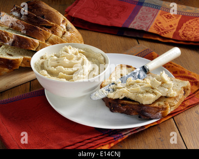 Toasted bread with butter and sugar Stock Photo - Alamy