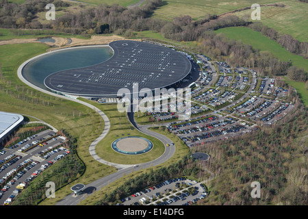 An aerial view of the Mclaren Technical Centre near Woking UK Stock ...