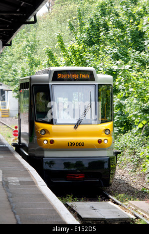 Stourbridge Shuttle train at Stourbridge Junction, West Midlands, UK ...