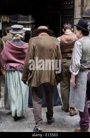 Ripper Street filming Stock Photo - Alamy