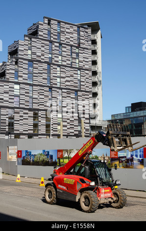 Exterior of Wharton Square new affordable housing in Edinburgh ...