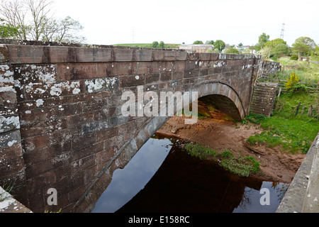 sark bridge over the river sark which forms the scotland england border ...